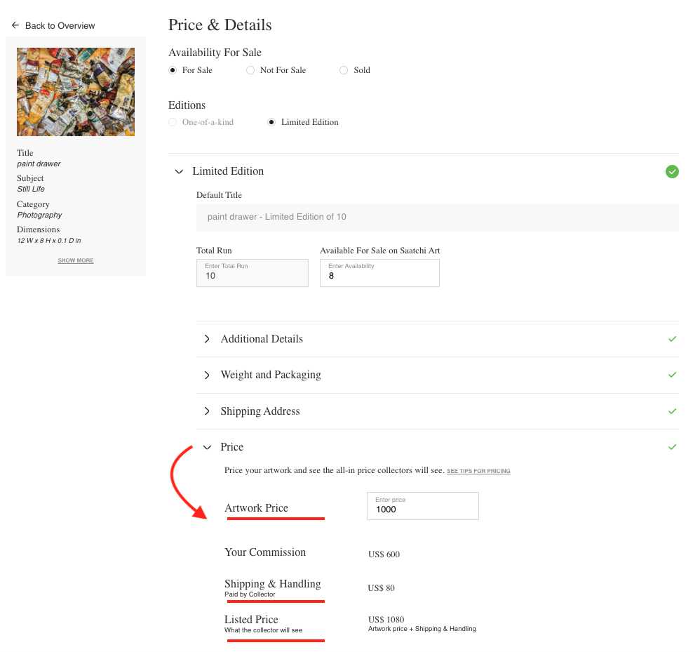How to Price Your Artwork – Help Center